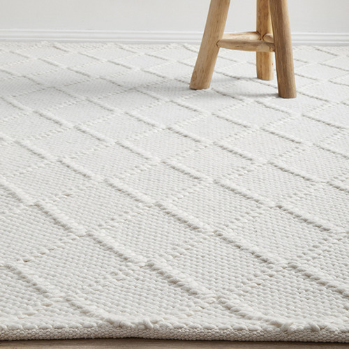 Network Rugs Mia Hand-Loomed Wool-Blend Rug | Temple & Webster