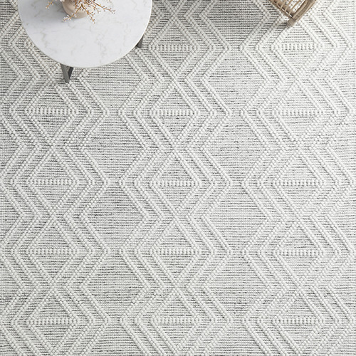 Network Rugs Clara Geometric Wool-Blend Rug | Temple & Webster
