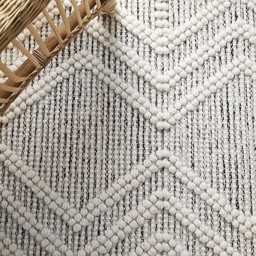 Network Rugs Clara Geometric Wool-Blend Rug | Temple & Webster