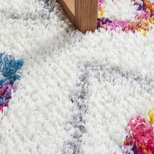 Network Rugs Vivid Sverrir Berber Power-Loomed Shag Rug | Temple & Webster