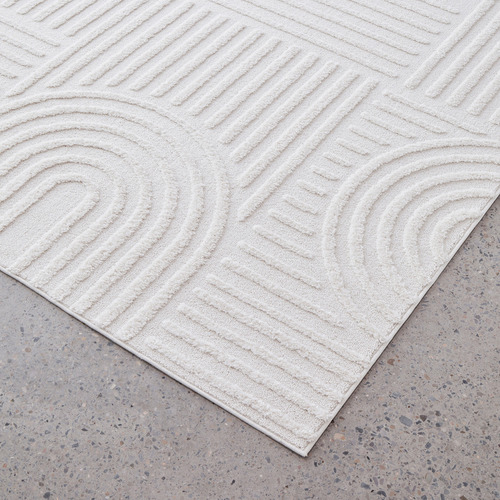 Network Rugs White Elowen Contemporary Rug | Temple & Webster