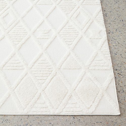 Network Rugs White Nina Contemporary Rug | Temple & Webster
