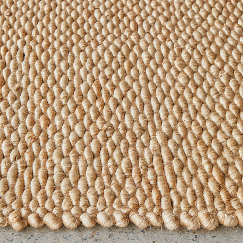 Network Rugs Saxan Hand-Loomed Jute Rug | Temple & Webster