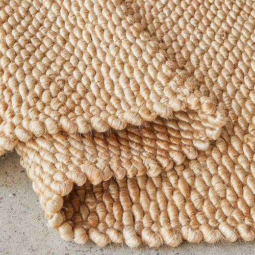 Network Rugs Saxan Hand-Loomed Jute Rug | Temple & Webster