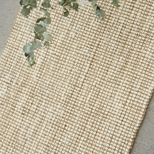 Network Rugs Madras Marlo Hand-Loomed Jute Runner | Temple & Webster