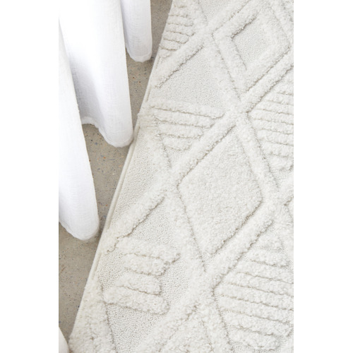 Network Rugs White Nina Contemporary Rug | Temple & Webster