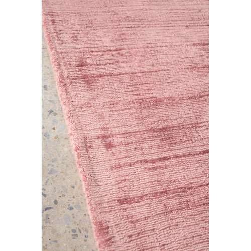 Network Rugs Blush Diona Hand-Loomed Viscose Rug | Temple & Webster