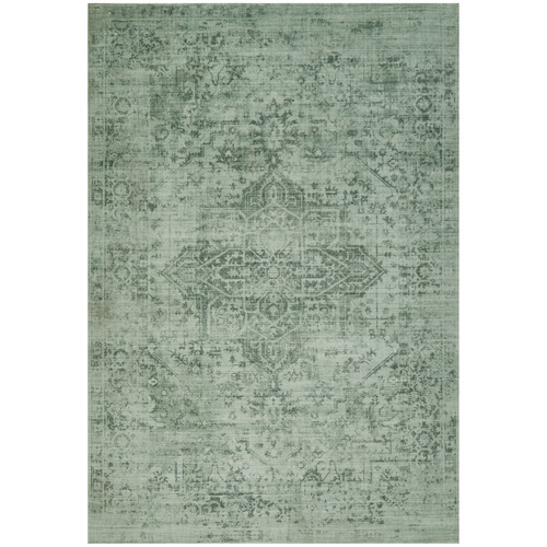 Network Rugs Emerald Green Gemstone Machine Washable Rug | Temple & Webster