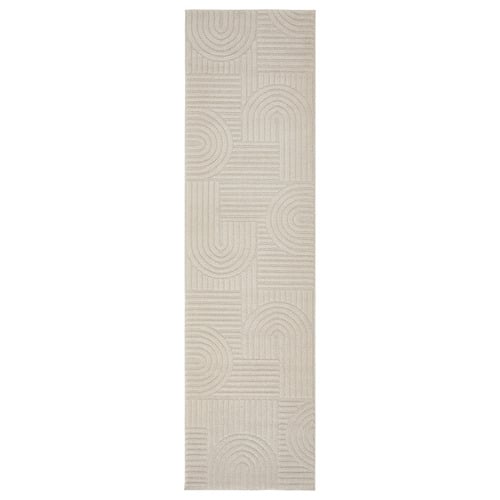 Network Rugs Natural Elowen Contemporary Runner | Temple & Webster