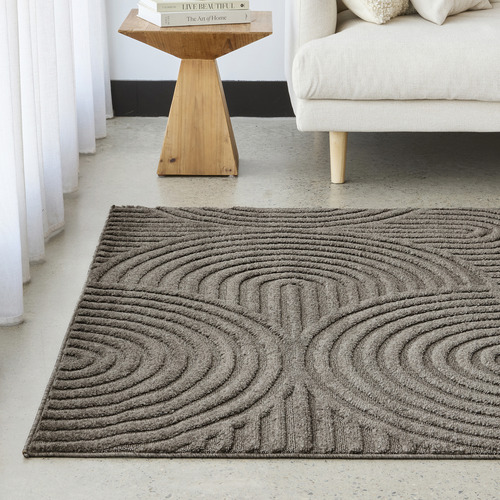Mocha Amara Rug | Temple & Webster