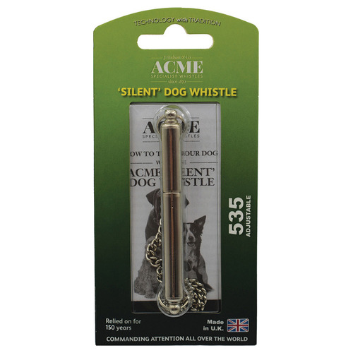 Silent Brass Dog Whistle | Temple & Webster