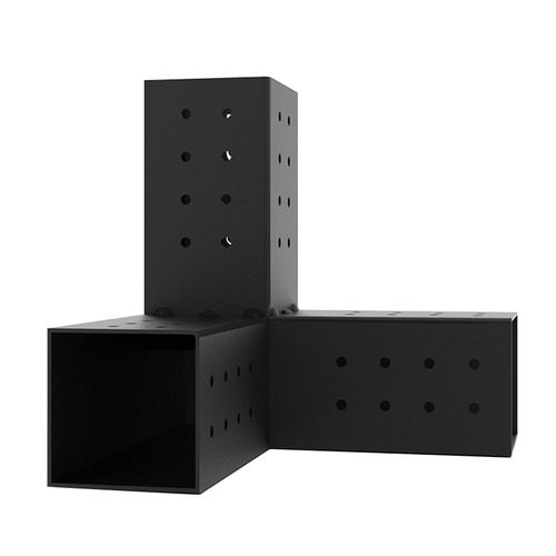 8 Piece Toja Grid Pergola Bracket & Square Shade Sail Set | Temple ...