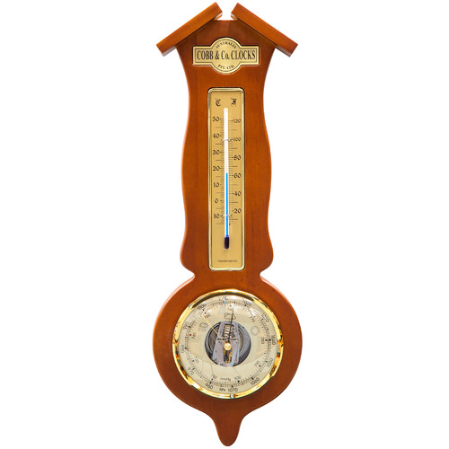 Cobb & Co. Clocks Australia Roof Style Wooden Weather Station | Temple ...