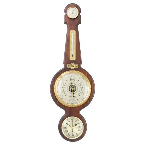 Large Satin Finish Pine Wood Weather Station | Temple & Webster