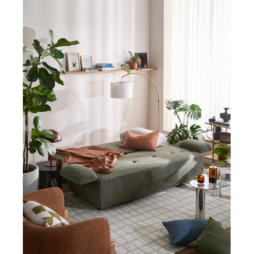 Azur 3 Seater Double Sofa Bed with Storage | Temple & Webster
