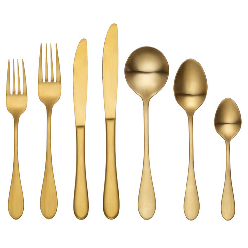 Tablekraft 56 Piece Tablekraft Soho Stainless Steel Cutlery Set ...