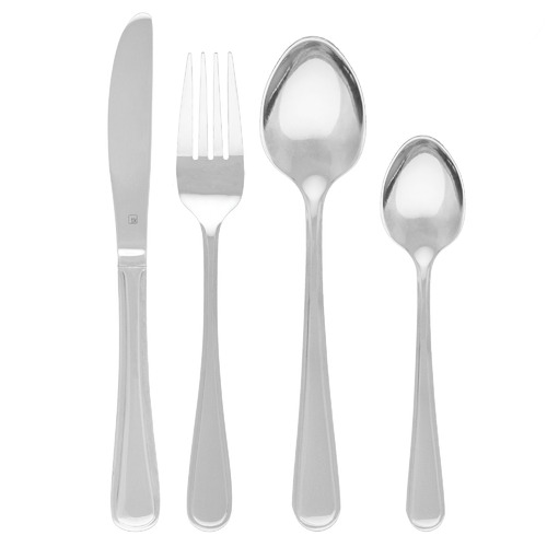 32 Piece Tablekraft Melrose Stainless Steel Cutlery Set | Temple & Webster