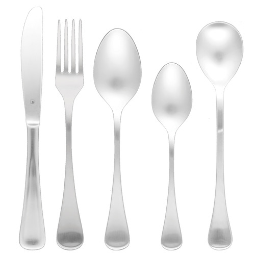 Tablekraft 40 Piece Tablekraft Elite Stainless Steel Cutlery Set ...