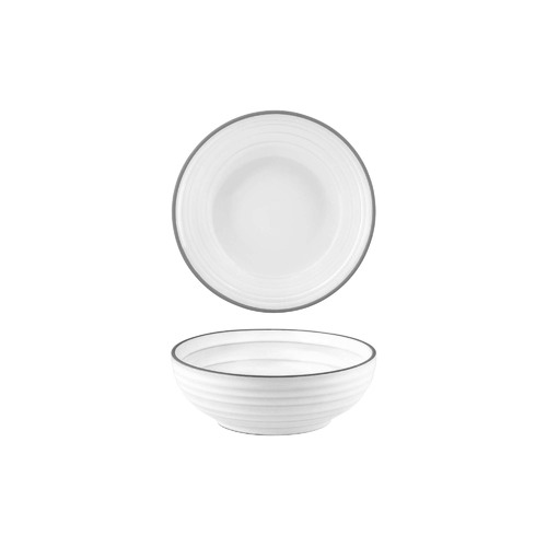 White Urban Linea 15.5cm Cereal Bowls | Temple & Webster