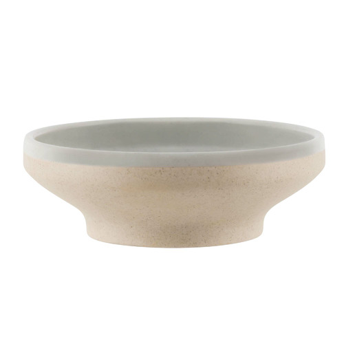 Reactive Limestone Soho 15cm Footed Cereal Bowls | Temple & Webster