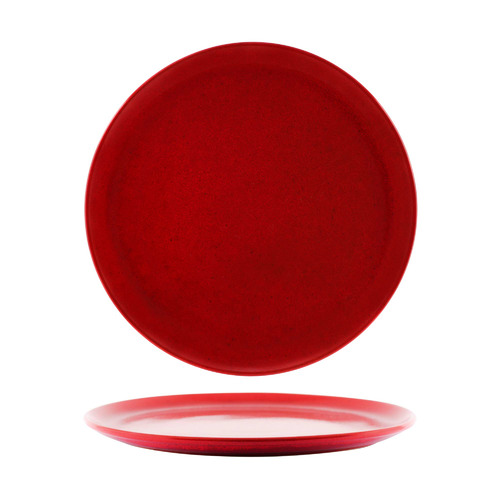 Reactive Red Artistica 33cm Pizza Plate | Temple & Webster