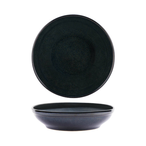 Tablekraft Midnight Blue Artistica 23cm Pasta Bowls | Temple & Webster
