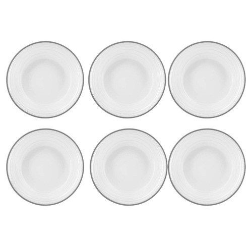 White Urban Linea 15.5cm Cereal Bowls | Temple & Webster