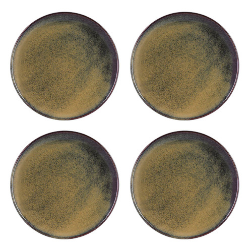 Reactive Brown Artistica 27cm Dinner Plates | Temple & Webster