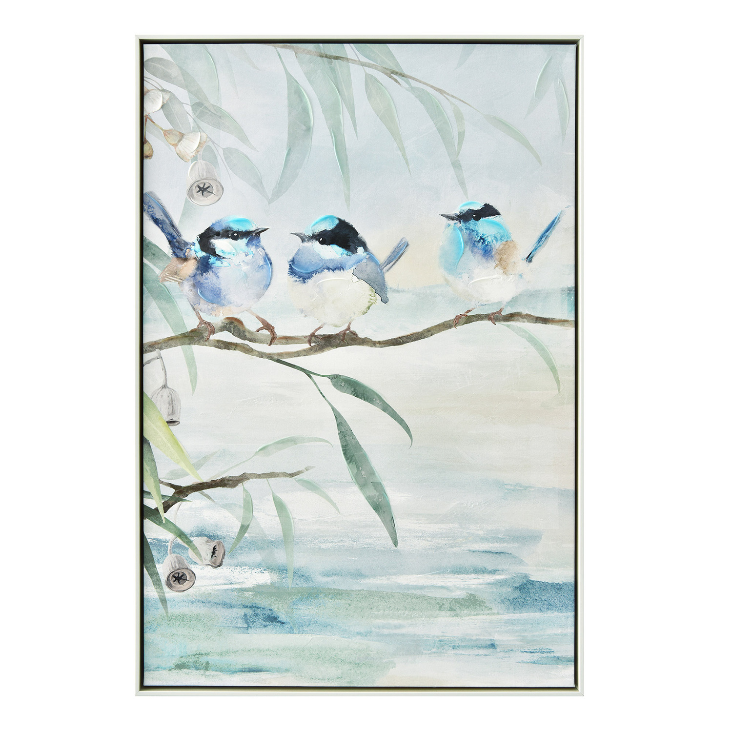 SageLane Wren Your Ready Framed Canvas Wall Art | Temple & Webster