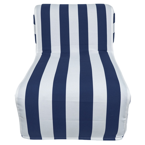 Striped Stockton Outdoor Inflatable Lounge Chair | Temple & Webster