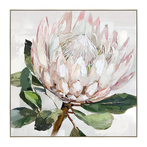 SageLane Bloom Boom Framed Canvas Wall Art | Temple & Webster