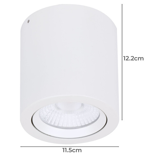 Varsam 20W LED Tiltable Downlight | Temple & Webster