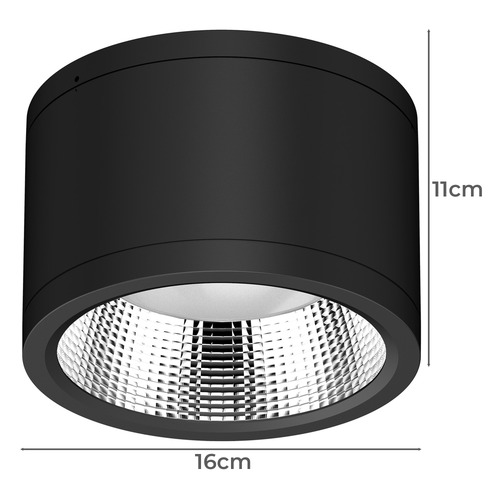 Globe_Luxe_Lighting Varsam Round 35W LED Fixed Downlight | Temple & Webster