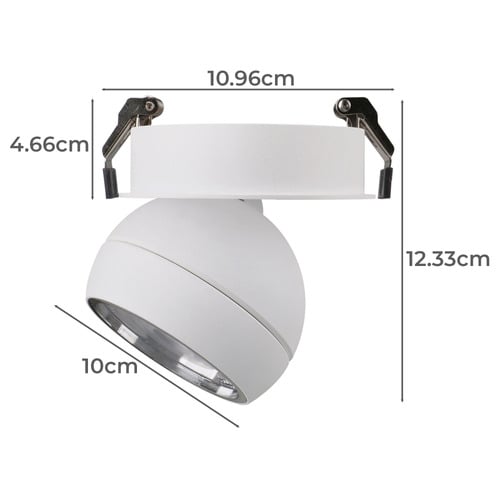 Onska Flood Fascia LED Recessed Ceiling Light | Temple & Webster