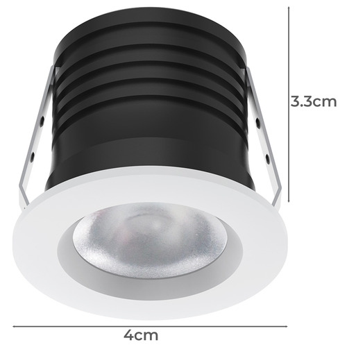 Zita 3W LED Fixed Downlight | Temple & Webster