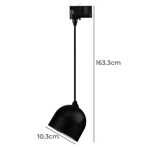 Onska 163.3cm Tube Fascia LED Track Light | Temple & Webster