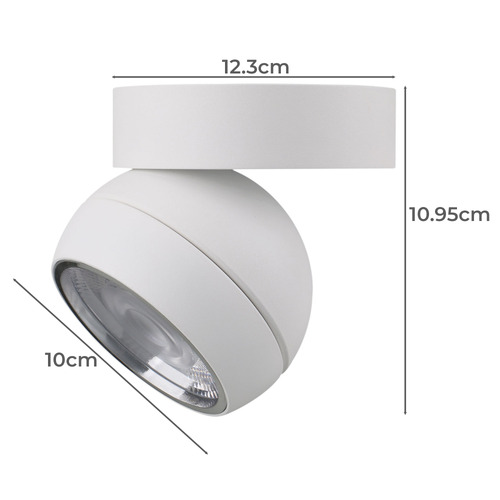Onska Flood Fascia LED Surface Mount Ceiling Light | Temple & Webster