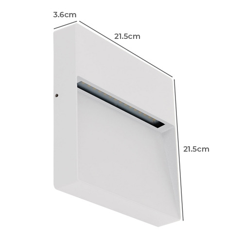 Donna Square 9W 12V LED Step Light | Temple & Webster