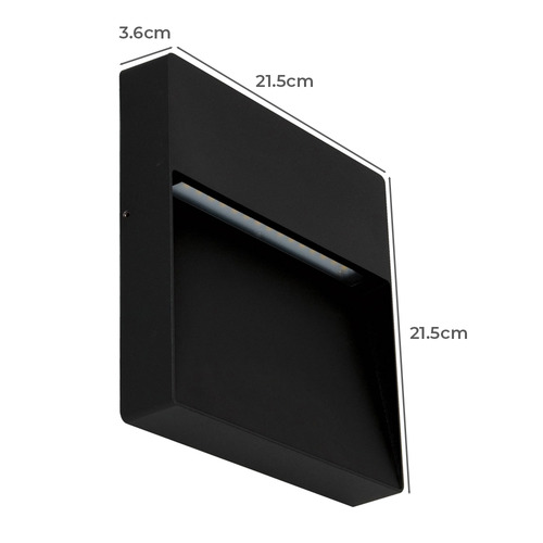 Donna Square 9W 12V LED Step Light | Temple & Webster