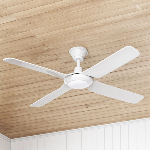 132cm Mustang DC Ceiling Fan with LED | Temple & Webster