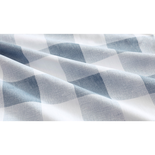 Carey Checkered Cotton Quilt Cover Set | Temple & Webster