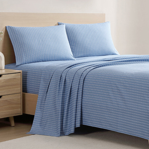 Jaden Stripe Sheet Set | Temple & Webster