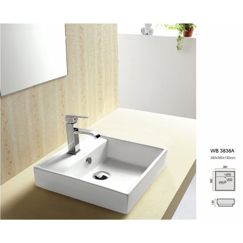 ECT Global Niko-2 Half Insert Ceramic Basin | Temple & Webster