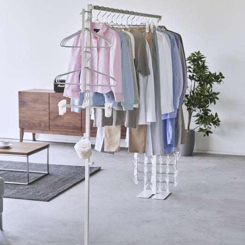 Yamazaki Tower Collapsible Clothes Drying Rack | Temple & Webster