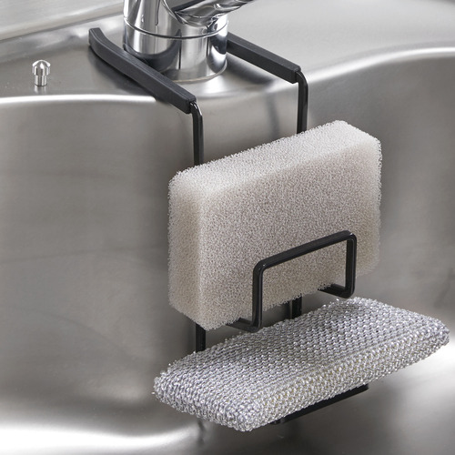 Yamazaki Tower Dual Sponge Holder | Temple & Webster