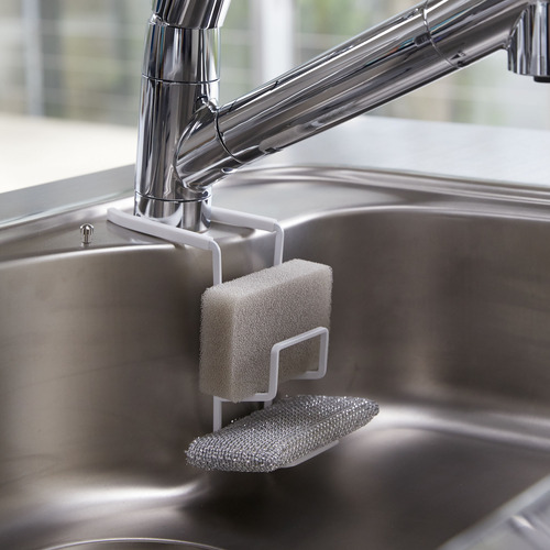 Yamazaki Tower Dual Sponge Holder | Temple & Webster