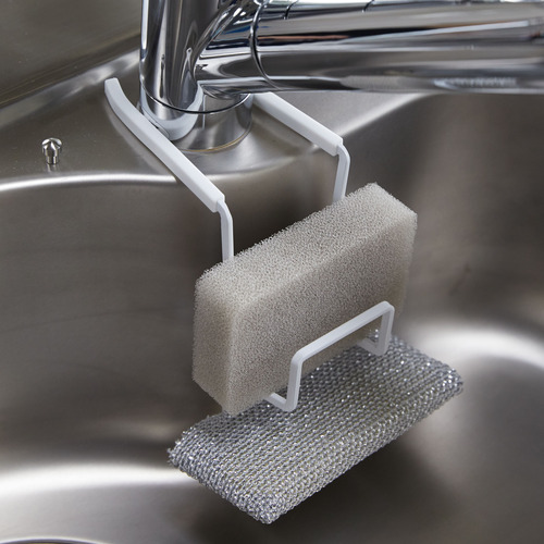 Yamazaki Tower Dual Sponge Holder | Temple & Webster