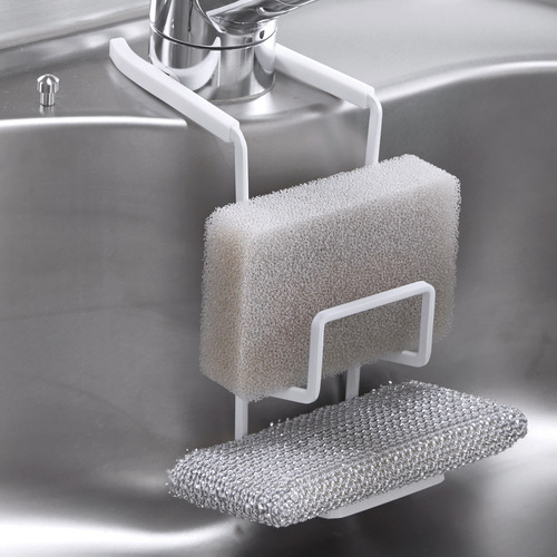 Yamazaki Tower Dual Sponge Holder | Temple & Webster