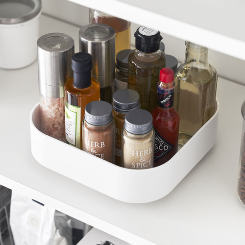 Yamazaki Tower Rotating Cabinet Organiser | Temple & Webster