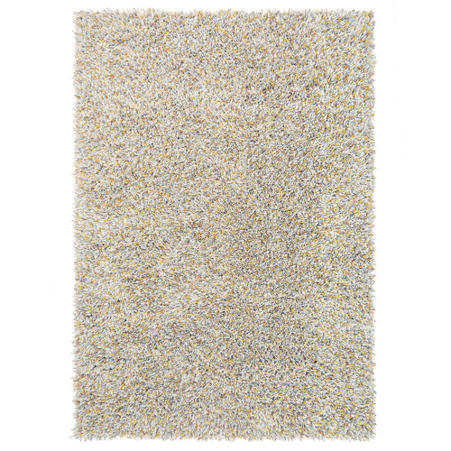 Mustard Young Hand-Tufted Pure New Wool Shag Rug | Temple & Webster